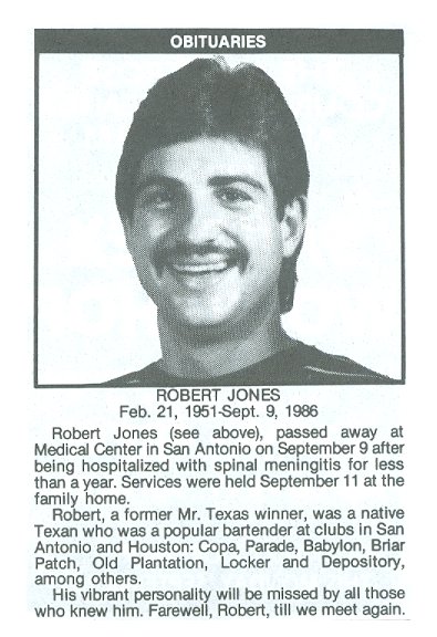 SEP 9 1986 - JONES ROBERT