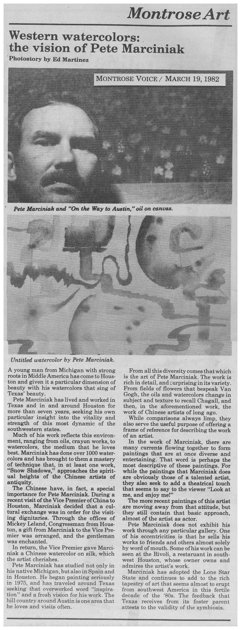 MAR 26 1988 - MARCINIAK DAVID