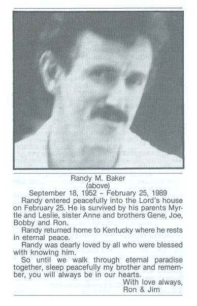 FEB 25 1989 - BAKER RANDY