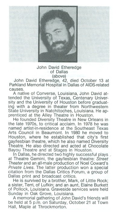 OCT 13 1989 - ETHEREDGE JOHN
