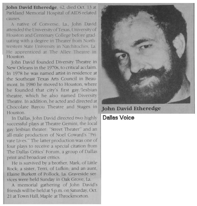 OCT 13 1989 - ETHEREDGE JOHN