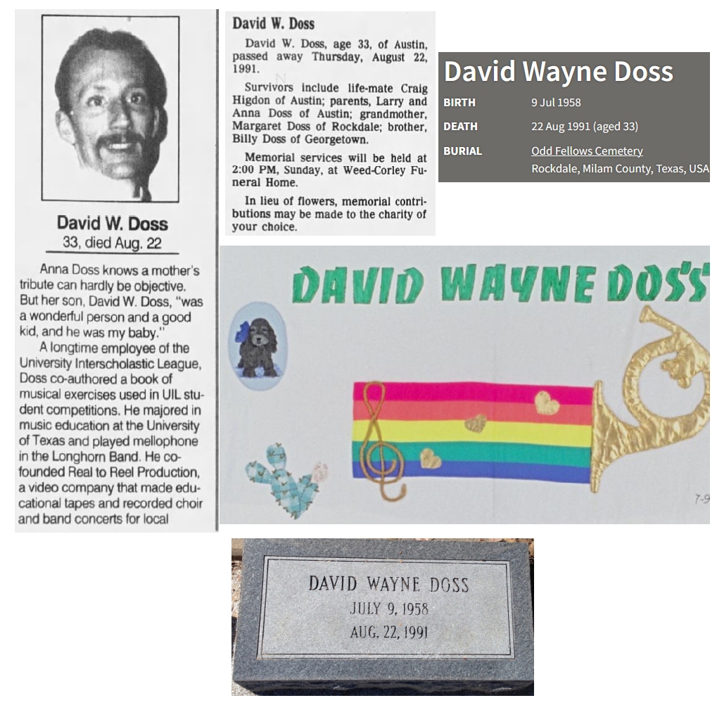 AUG 22 1991 - DOSS DAVID