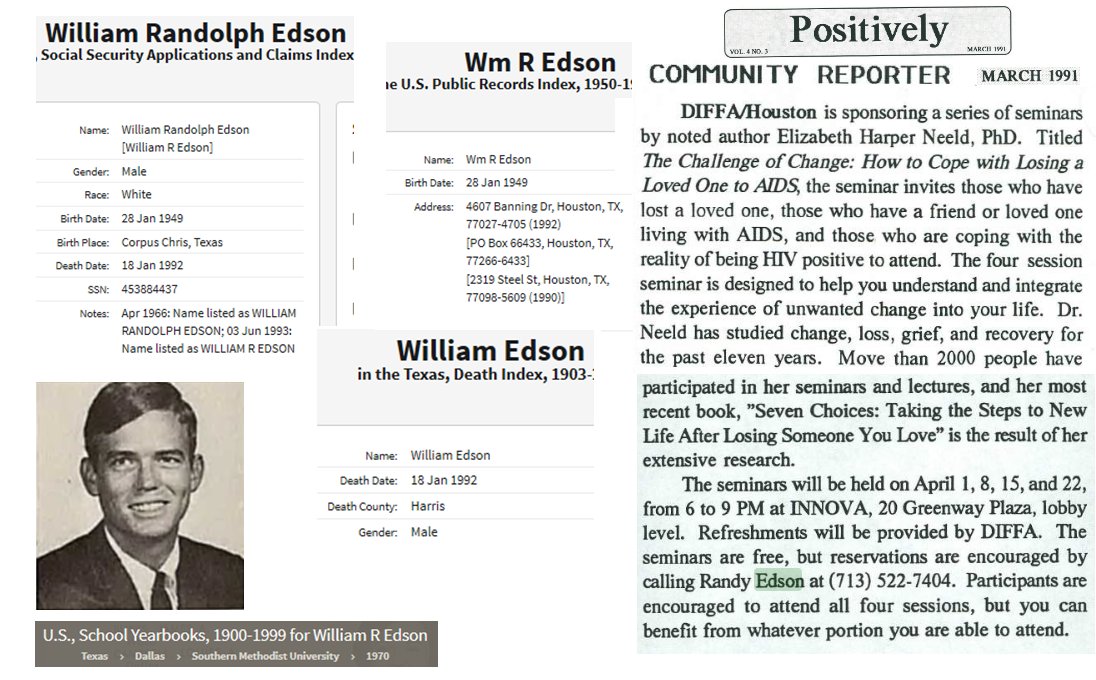 JAN 18 1992 - EDSON RANDY