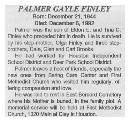DEC 6 1992 - FINLEY PALMER
