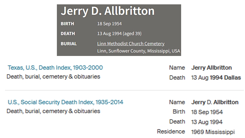 AUG 13 1994 - ALLBRITTON JERRY
