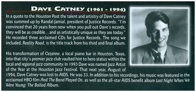 AUG 11 1994 - CATNEY DAVID