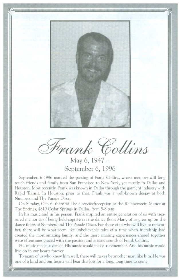 SEP 6 1996 - COLLINS FRANK