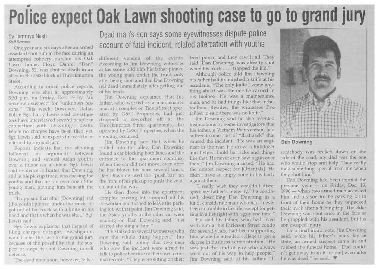 DEC 19 1997 - DOWNING DAN