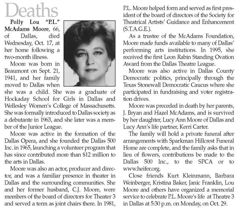 OCT 17 2007 - MOORE PL