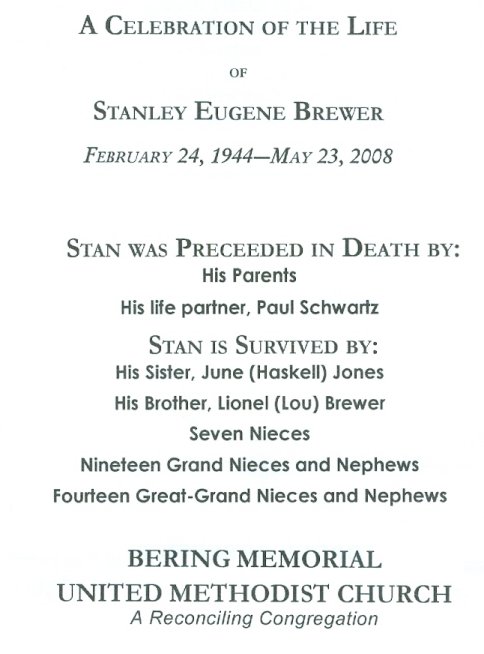 MAY 23 2008 - BREWER STAN